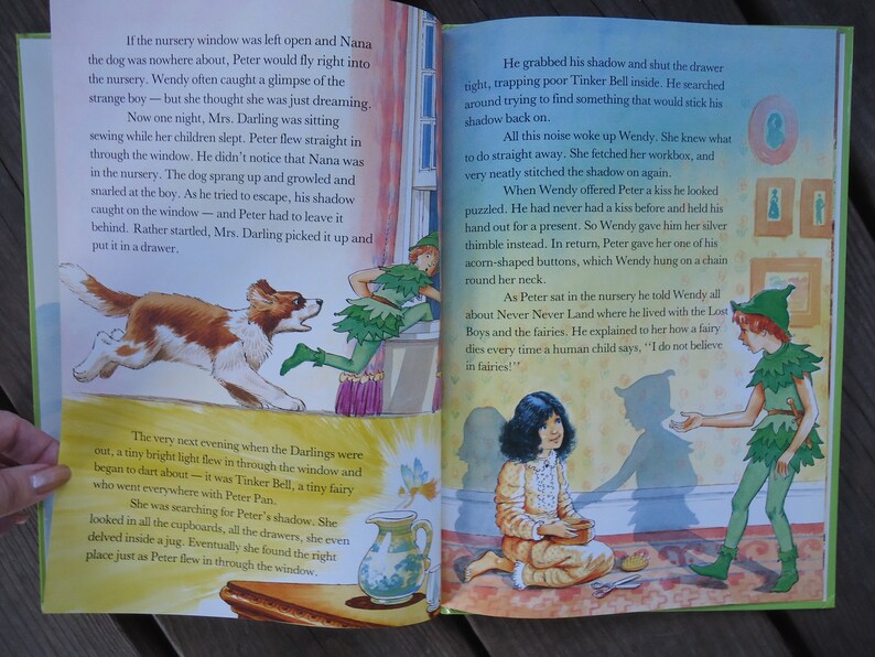 Ugly Duckling and Peter Pan Book - Etsy