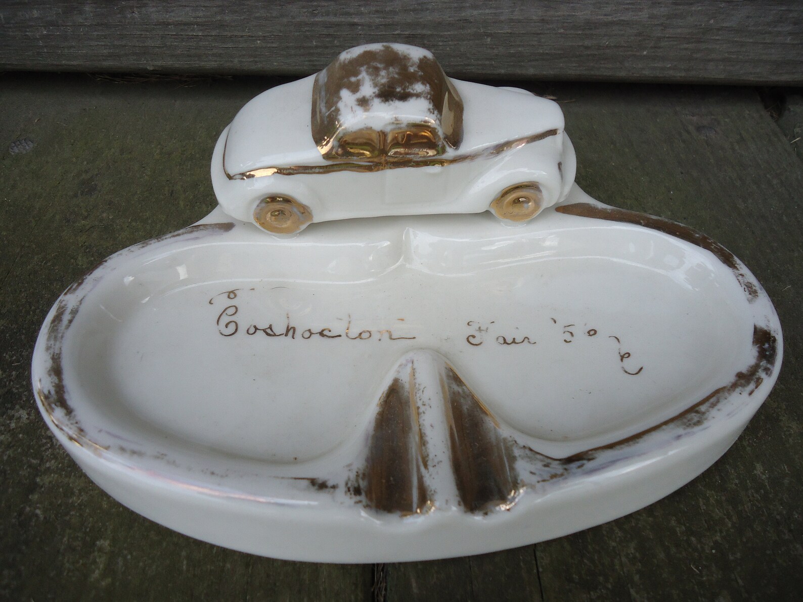 Vintage Automobile Ashtray - Etsy