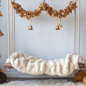 Set of 3 Fall Swing, Newborn Digital Backdrops, Leaves, Pumpkins - Etsy
