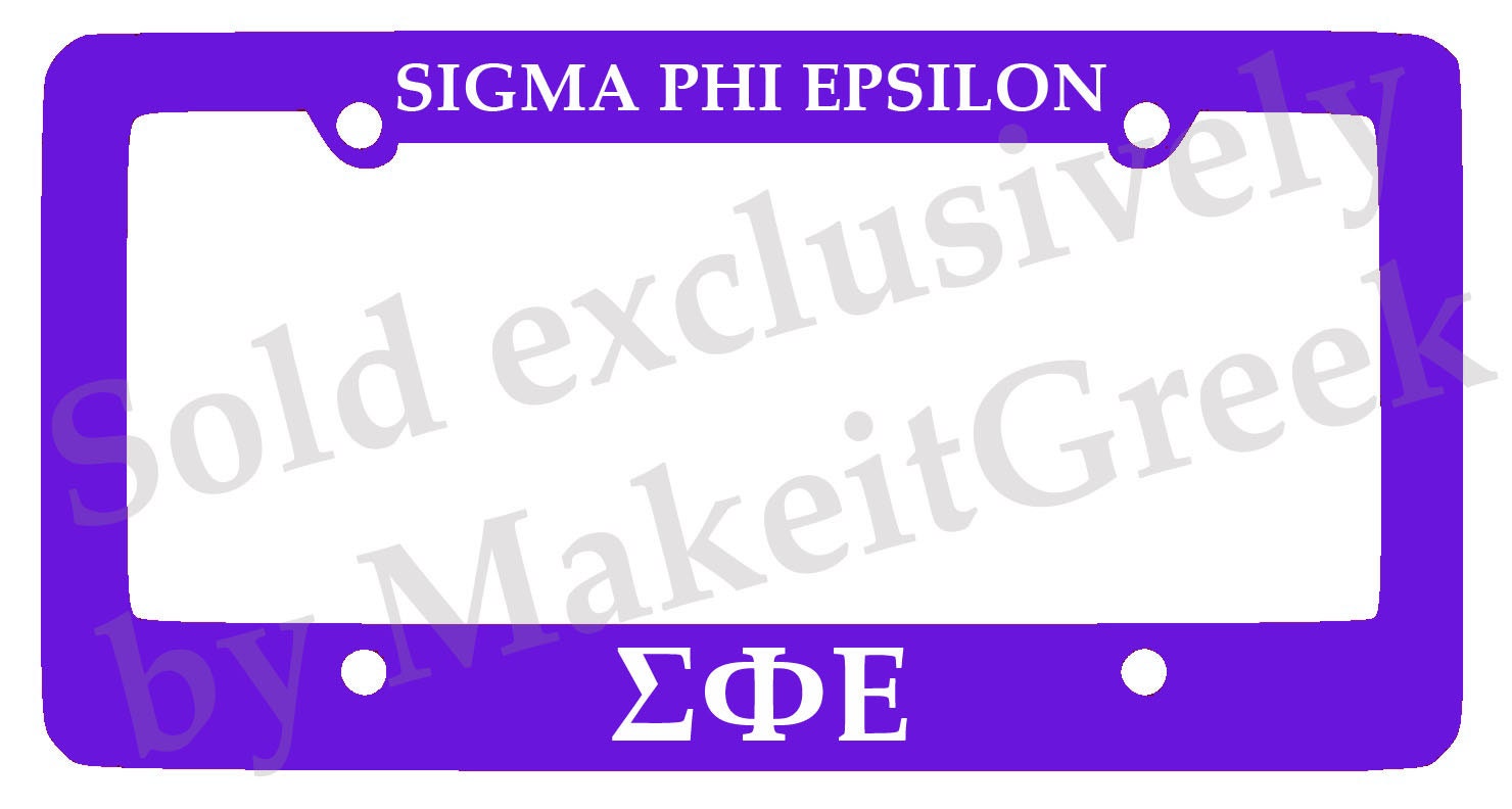 Sigma Phi Epsilon Bumper Sticker / Window Decal - Etsy
