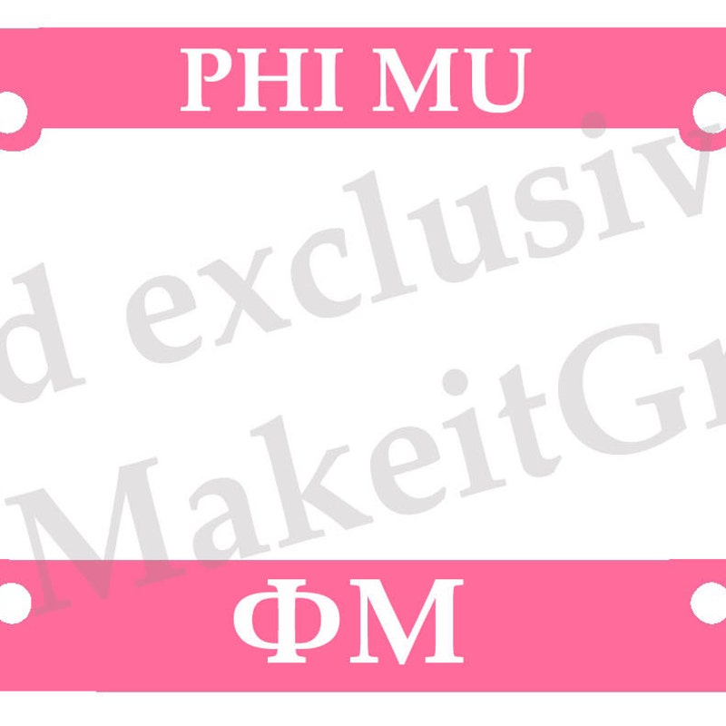 Phi Mu - Etsy