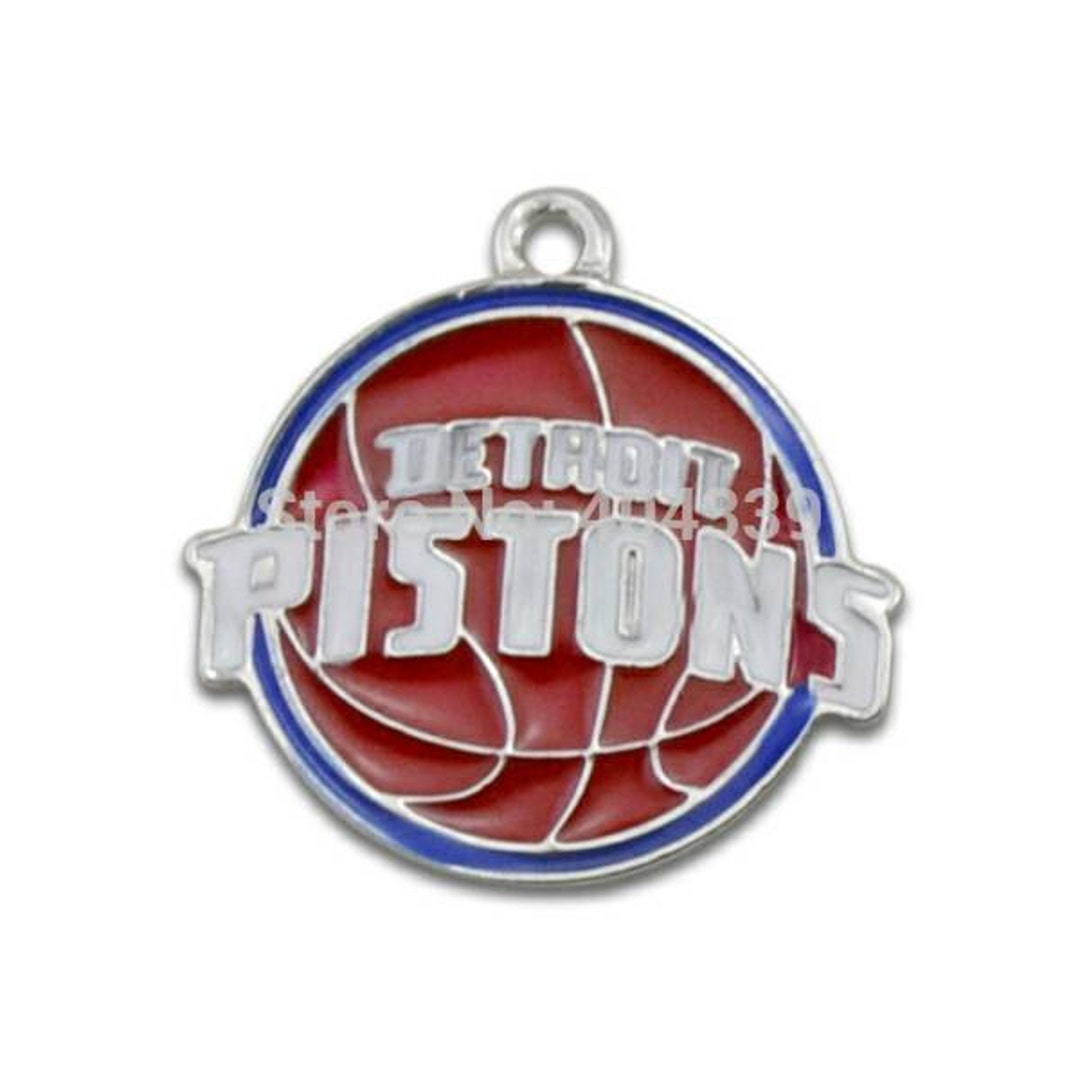 Detroit Pistons Logo Charm-qty:1 - Etsy