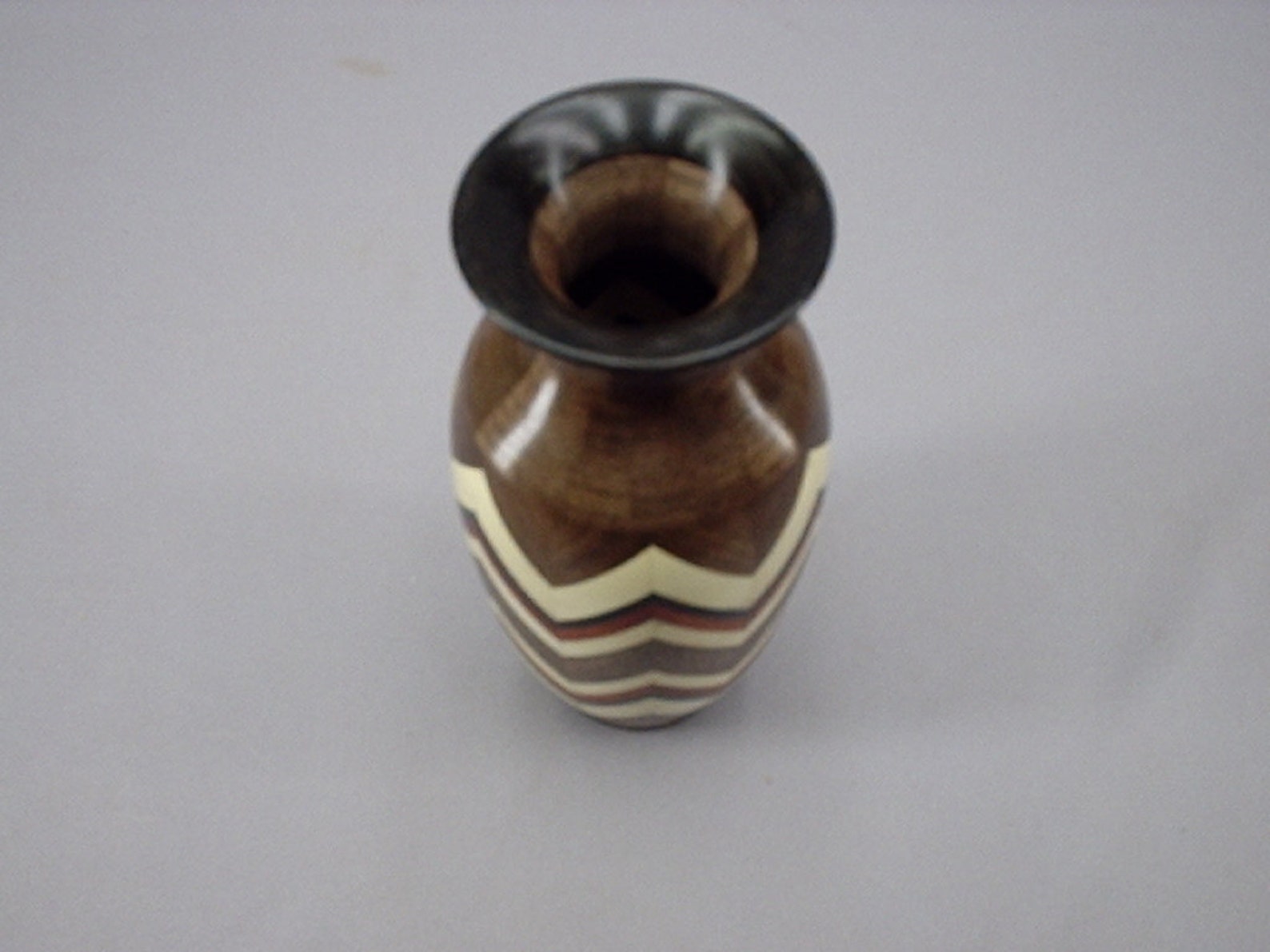 Segmented Zig Zag Vase by Del Gross Of: Adelbert's Woodcrafts. Free ...