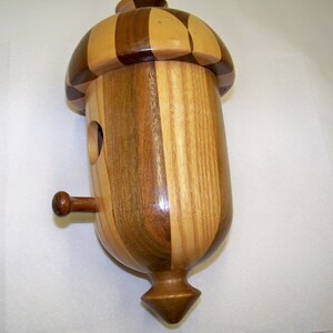 Segmented Full Size Lathe Turned Birdhouse - Etsy