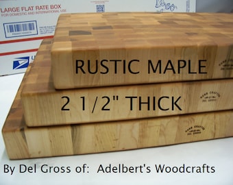 Thick Butcher Block | Etsy