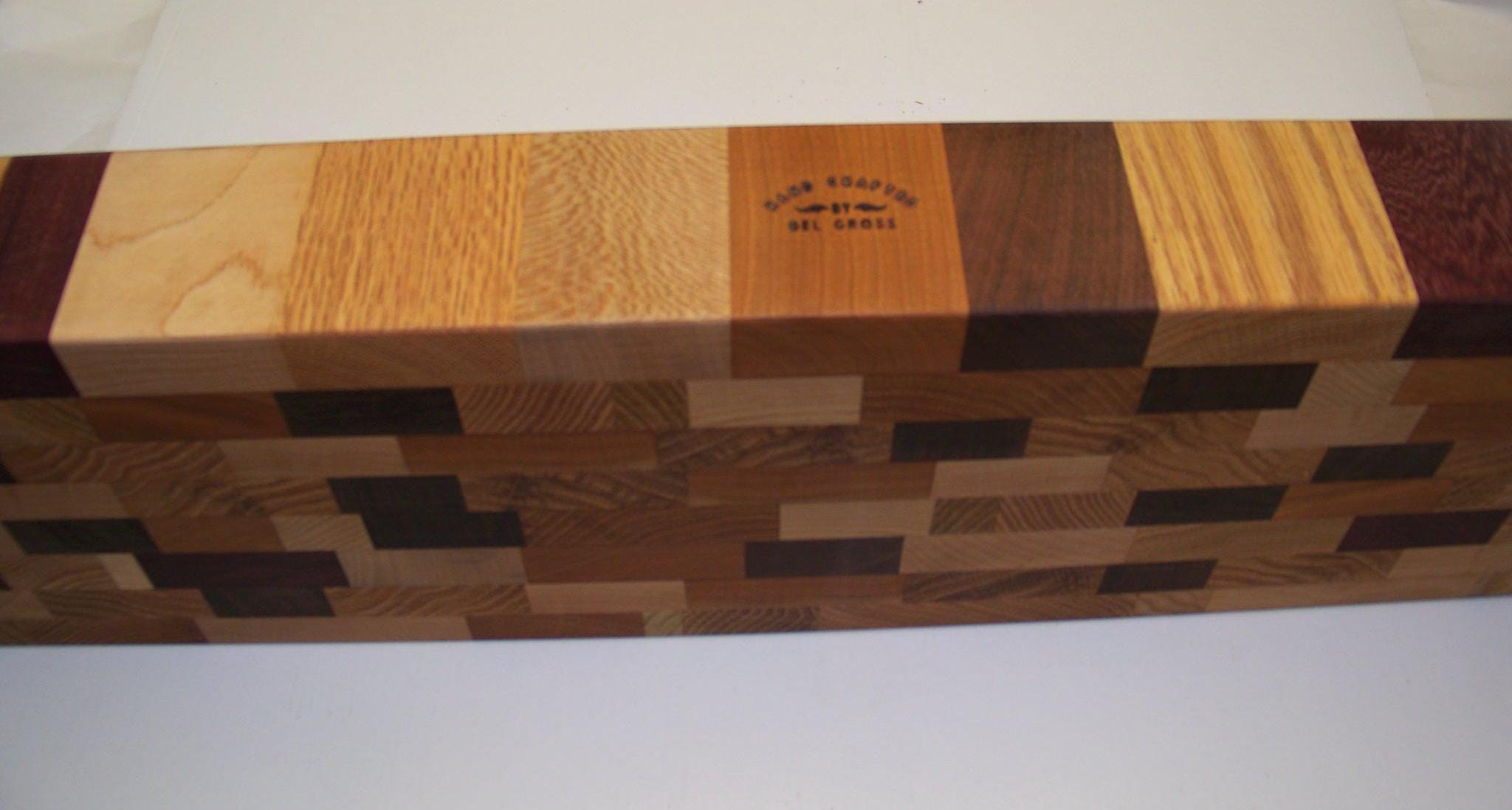 Buffet Cutting Board Butcher Block 21.5" X 6.5"x 2.5" Thick. Made in ...