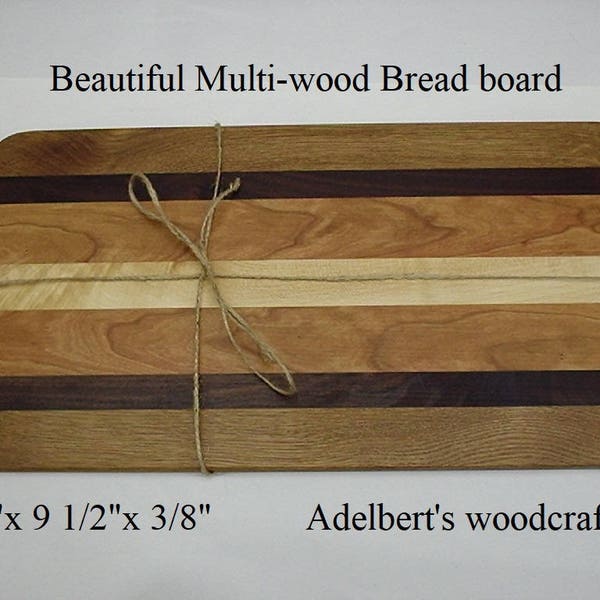 Wood Bread Board - Etsy