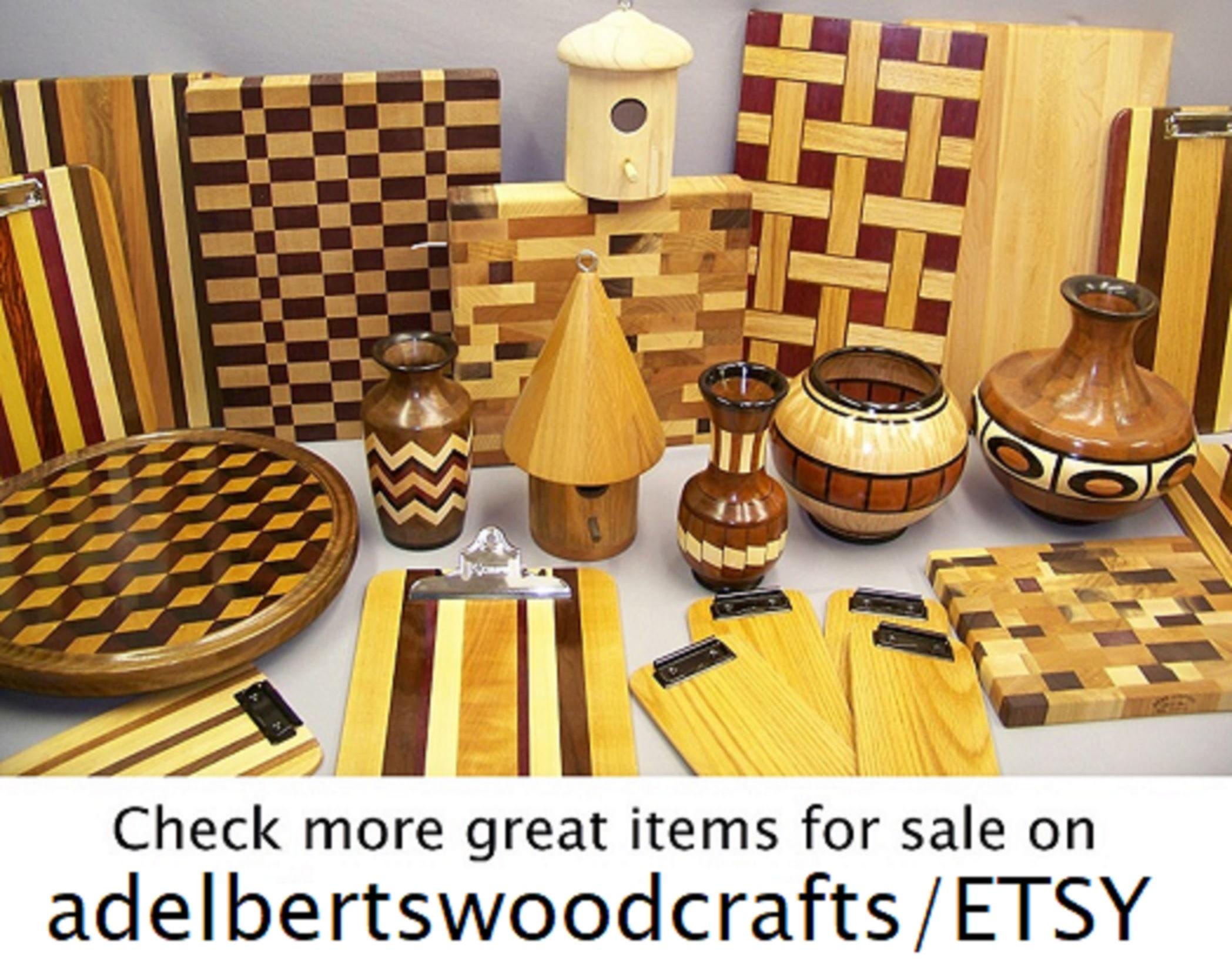 Sample Pack of 3 Different Small Wooden Clipboards, Check Presenter ...