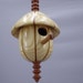 This Beautiful Lathe Turned Segmented Bird House is Made of - Etsy