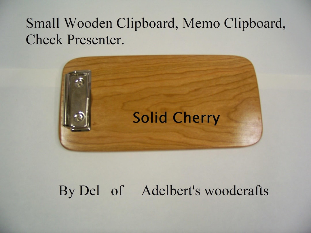 Small Wooden Clipboard, Memo Clipboard, Restaurants, Check Presenter ...
