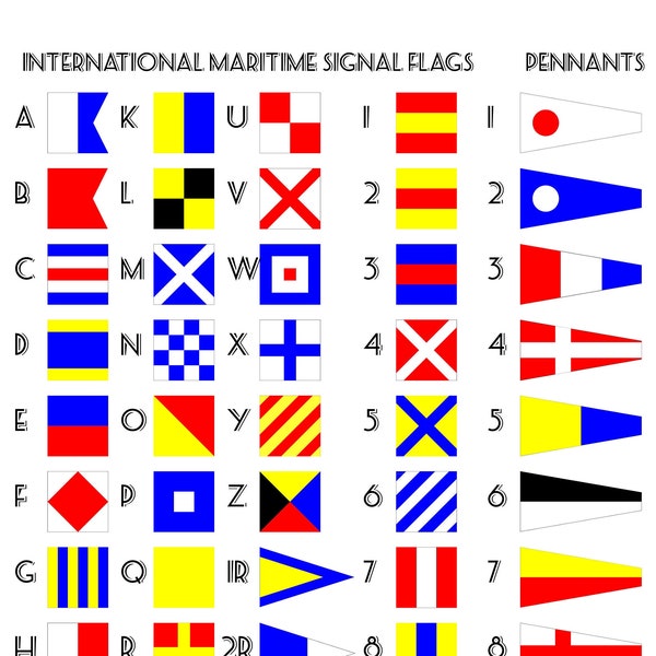 Signal Flag - Etsy