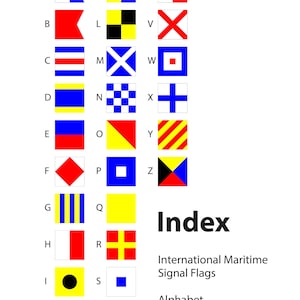 Maritime Signal Flags Banner: Bright International Flags (JPG, PDF ...