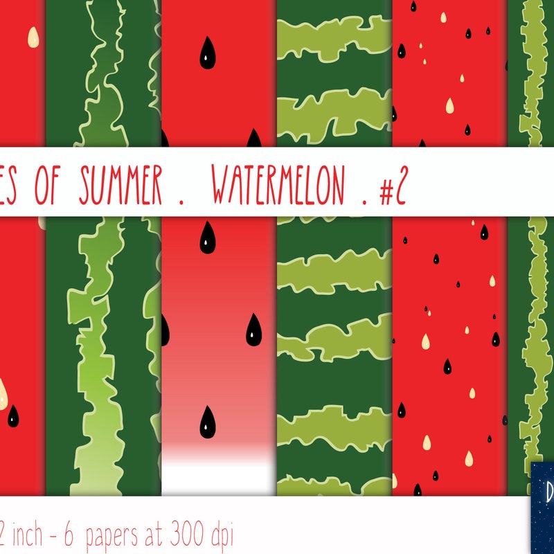 Watermelon Paper - Etsy