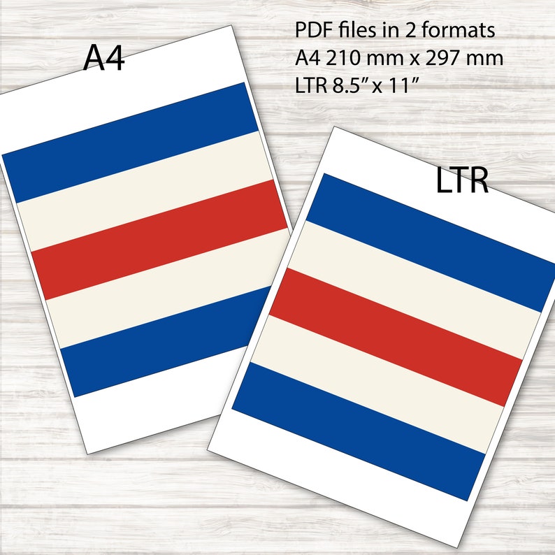 Maritime Signal Flags Banner: Letters, Numbers, Pennants (JPG, PDF ...