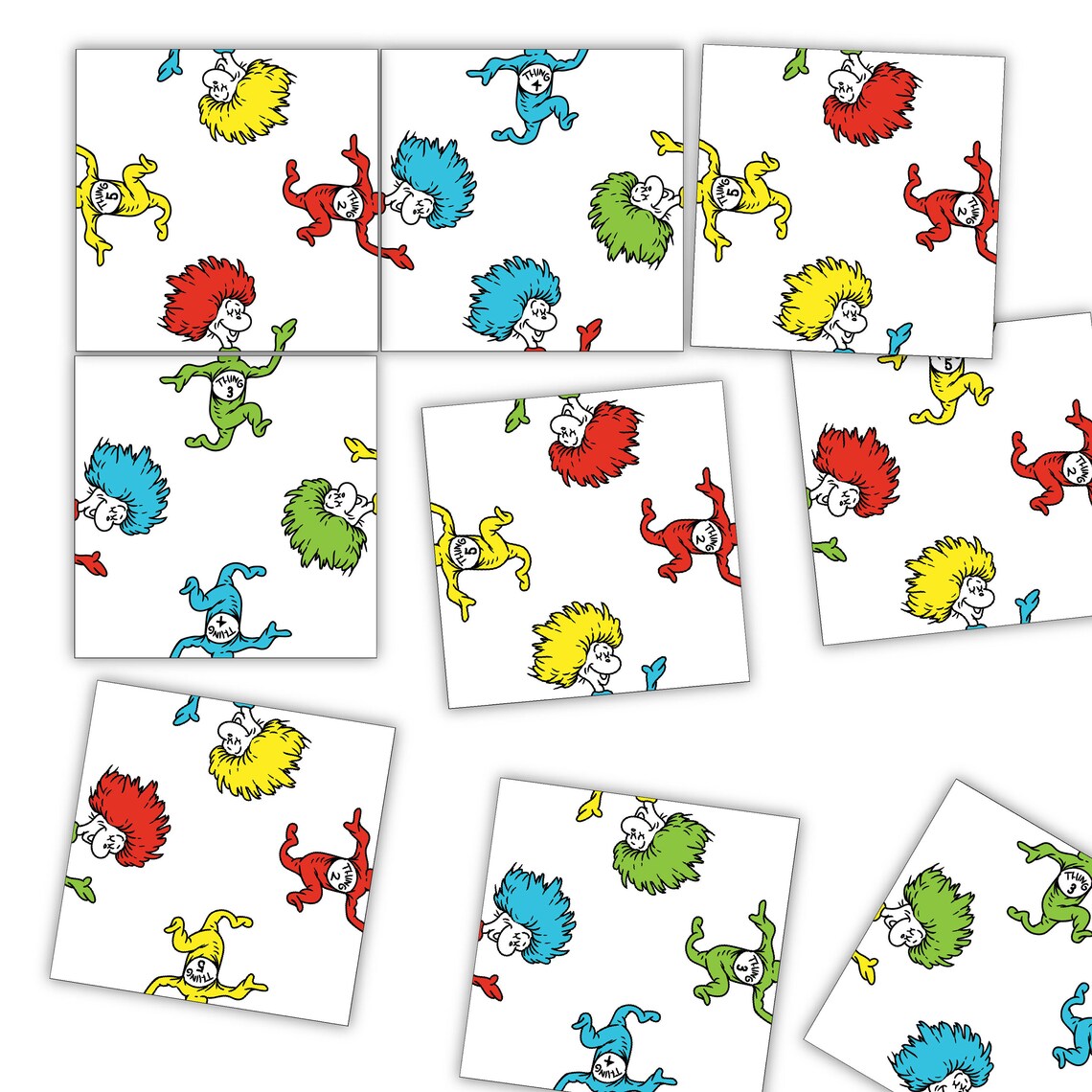 Retro Tile Crazy Game Puzzle: Easy Level, 9 Piece (PDF Pattern ...