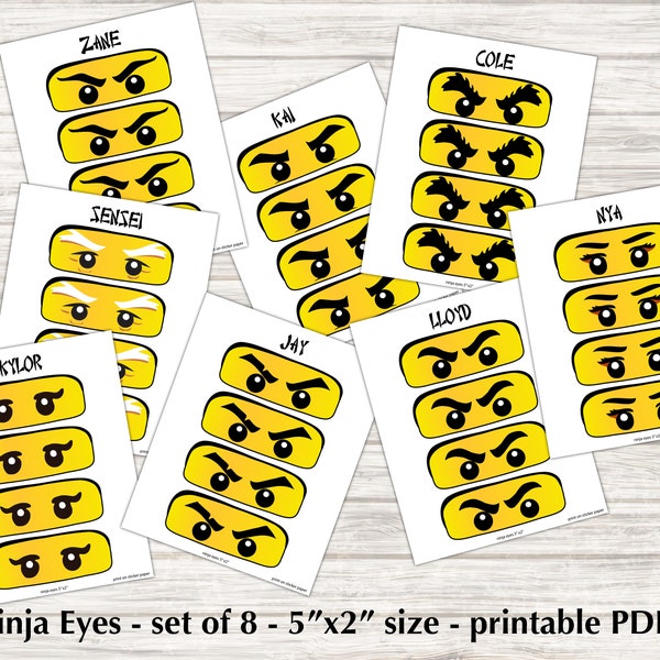 Ninjago Eye - Etsy