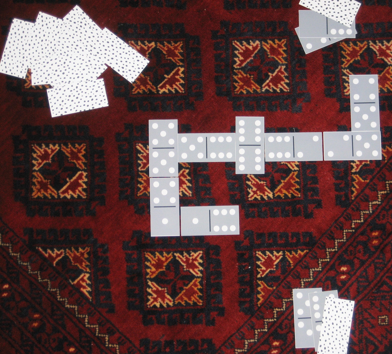 Double-twelve Domino Card Set - Domino Game, Puzzle, Toy, Printable PDF ...