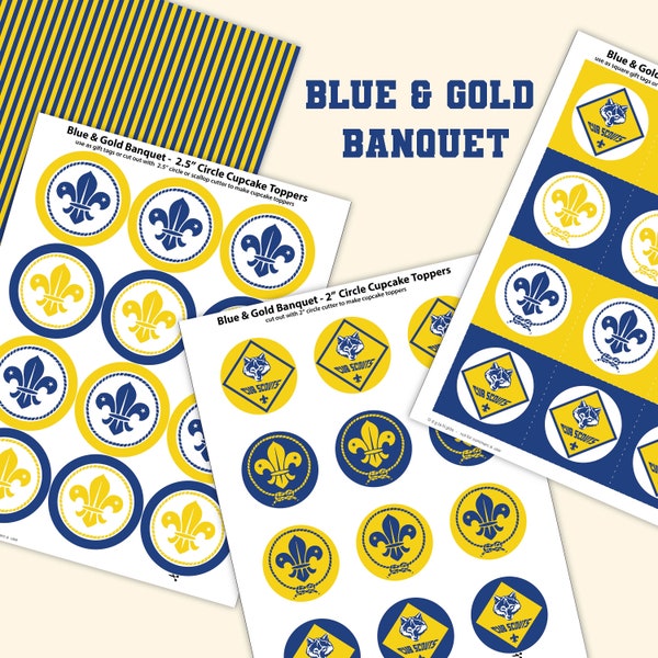 Eagle Scout Cupcake Toppers - Etsy