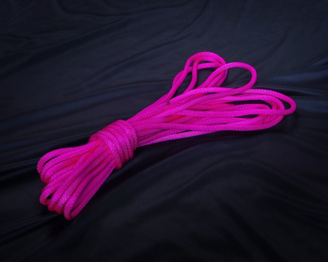 Mean Magenta Solid Braid Nylon Shibari Rope - Etsy