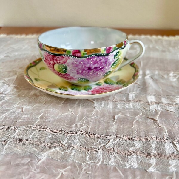 Hydrangea Tea Cup - Etsy