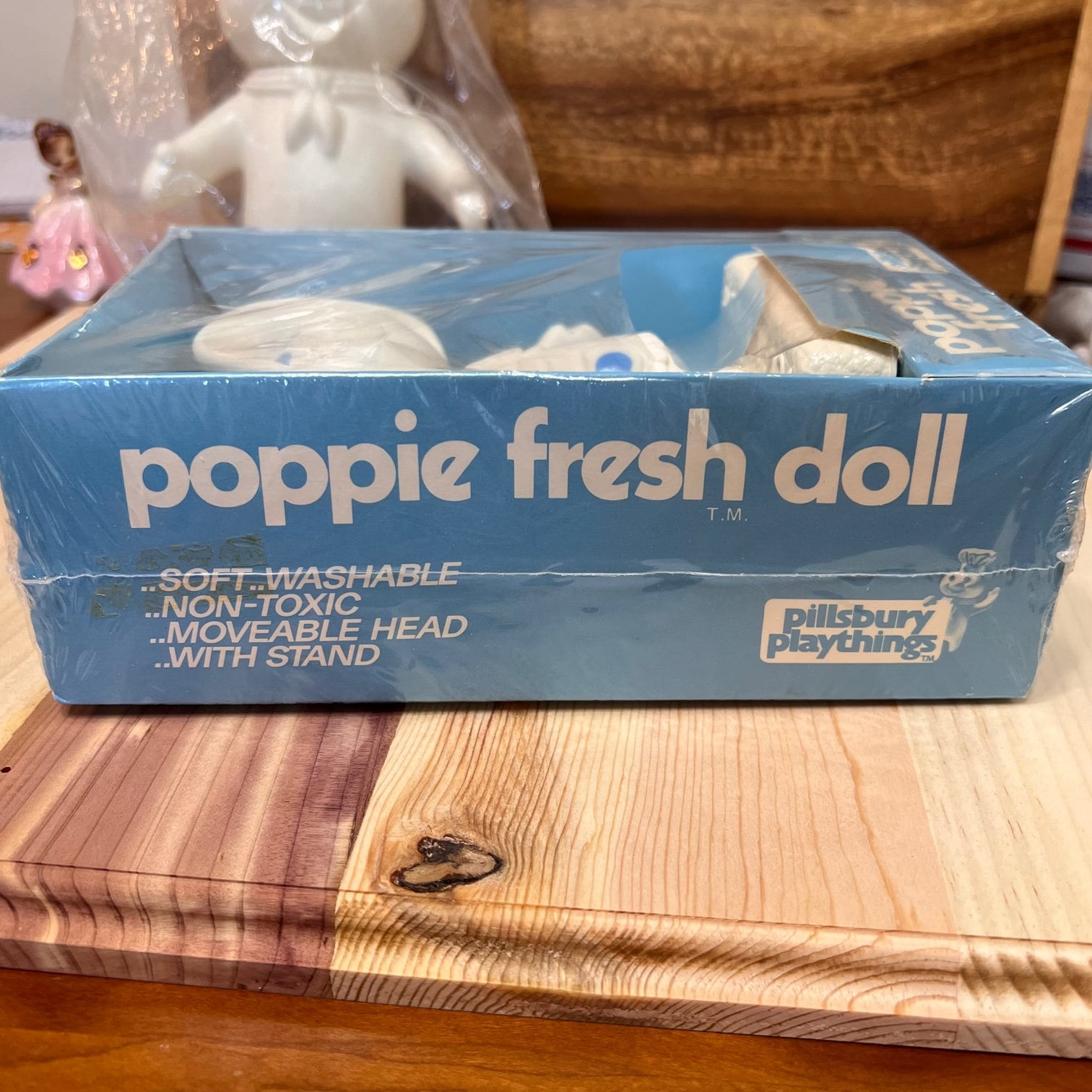 Vintage 1970's Pillsbury Doughboy and Girl Poppie Fesh Plaything Dolls ...