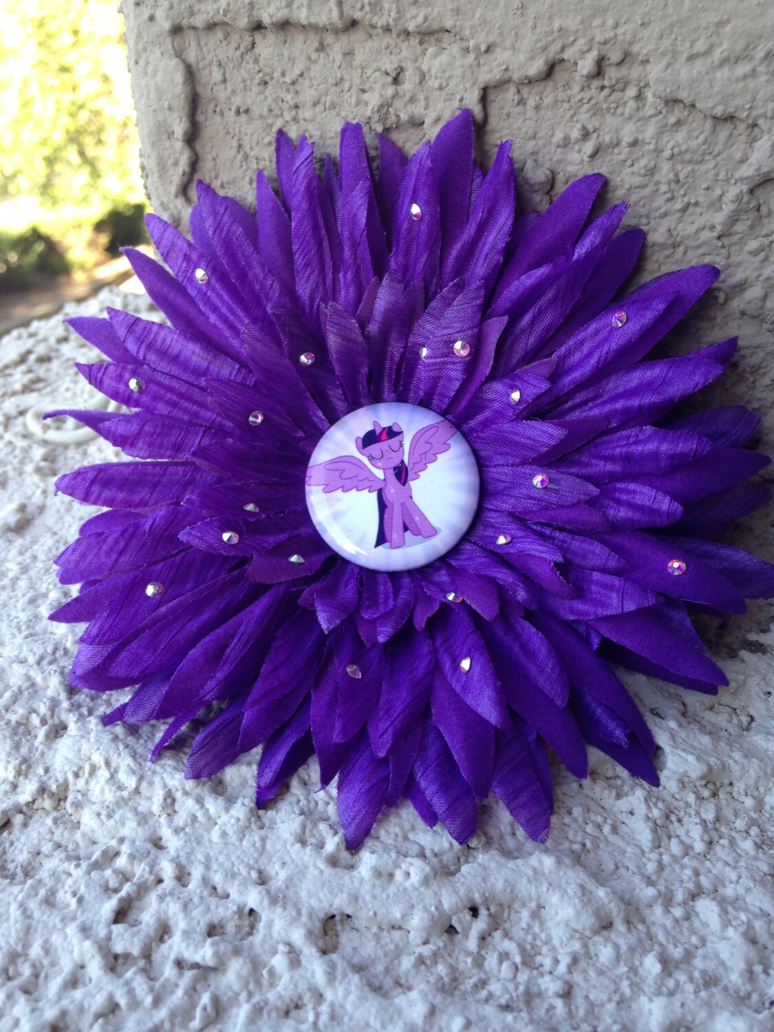 Princess Twilight Sparkle Flower Blossom Hair Clip - Etsy