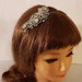 1920s Inspired Side Tiara Headband Exquisitely Precious Side Tiara ...