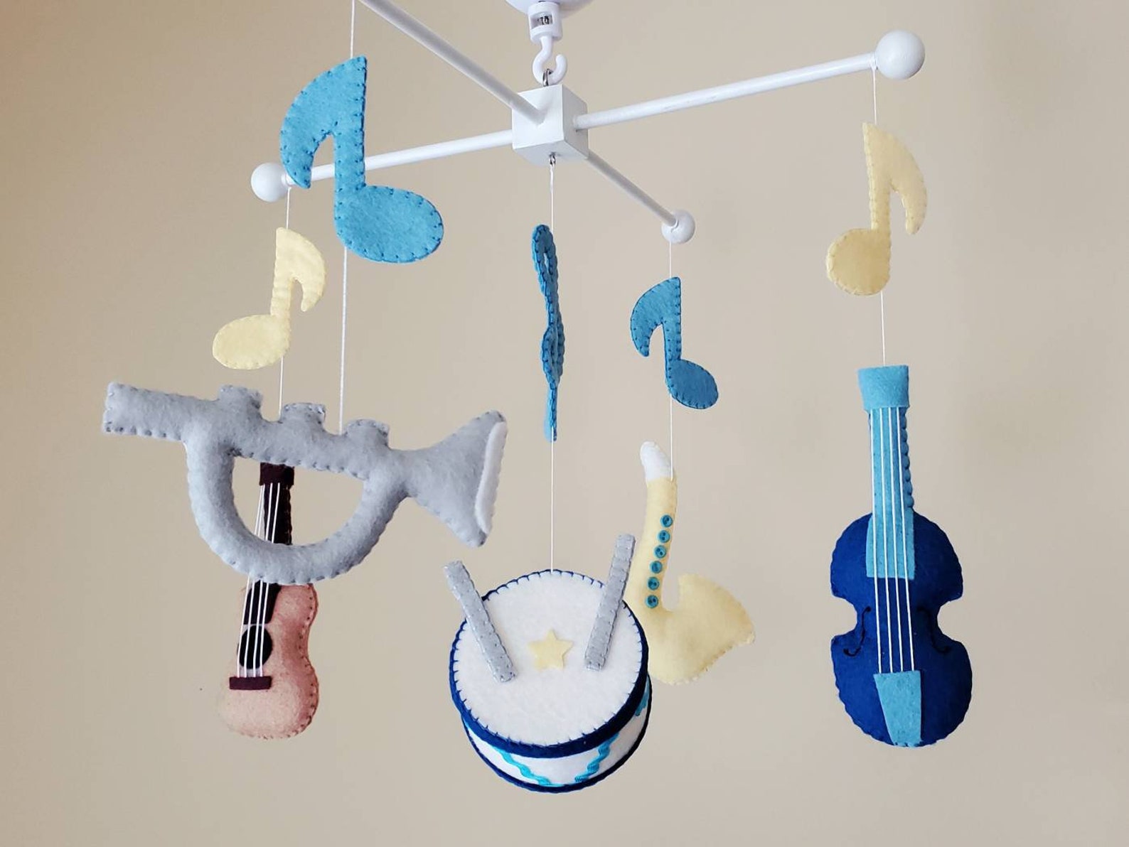 Musical Instrument Mobile Baby Mobile Crib Mobile Guitar | Etsy