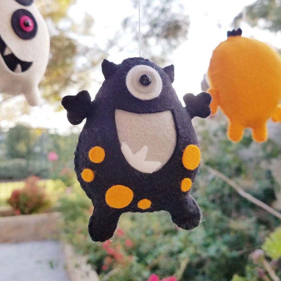 Monster mobile Baby mobile Krippe mobile hässliche Puppen - Etsy.de