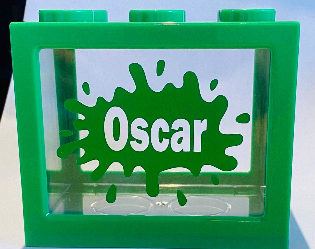 Personalised LEGO Money Box - Etsy