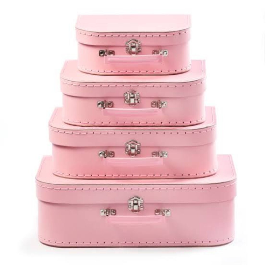 Set of 4 Nesting Suitcases - Etsy Australia