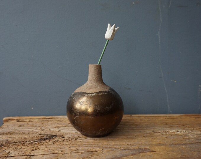 Vintage Ceramic VASE / Tiny Vase / Small One Flower Vase - Etsy