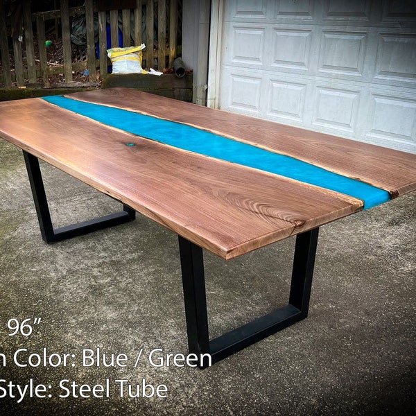 Epoxy River Table - Etsy