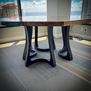 Custom Epoxy Resin Gaming Table | Dnd Table | Tabletop RPG Board Game ...