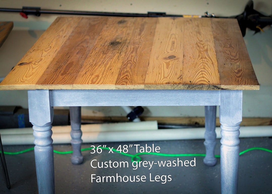 Reclaimed Rustic Farmhouse Cypress Dining Table - Etsy