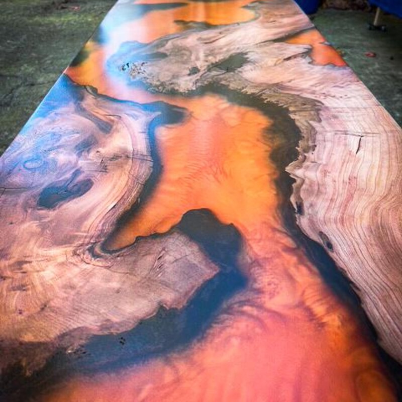 Epoxy Desk - Etsy