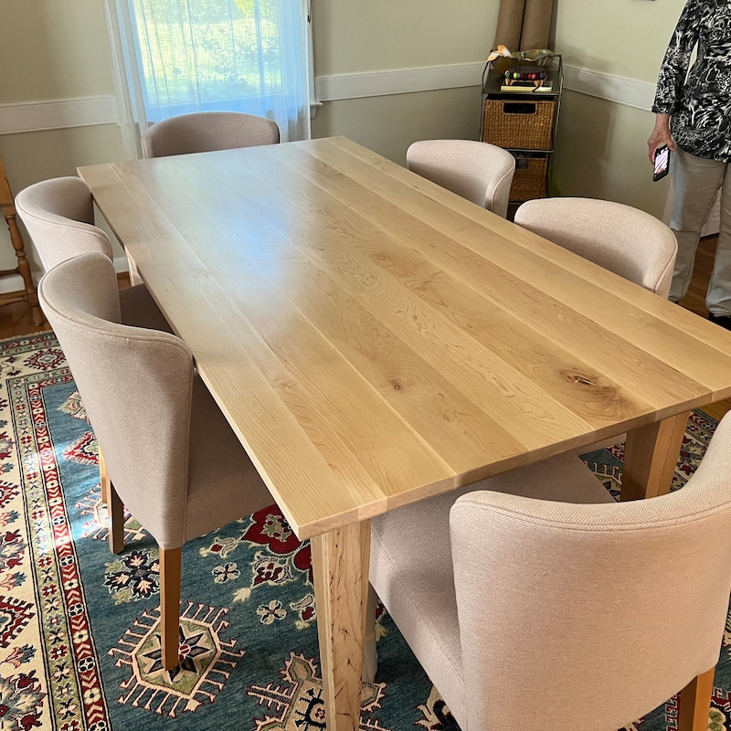 Maple Dining Table - Etsy