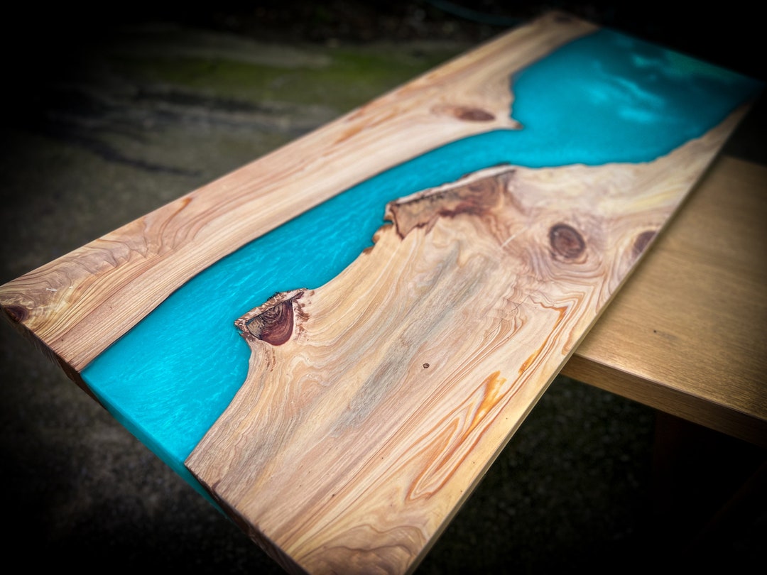 Vibrant Epoxy Resin Bar Top. Handcrafted Uniqueness That Impresses - Etsy