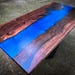 Volcanic Lava Epoxy Resin River Gaming Table - Etsy