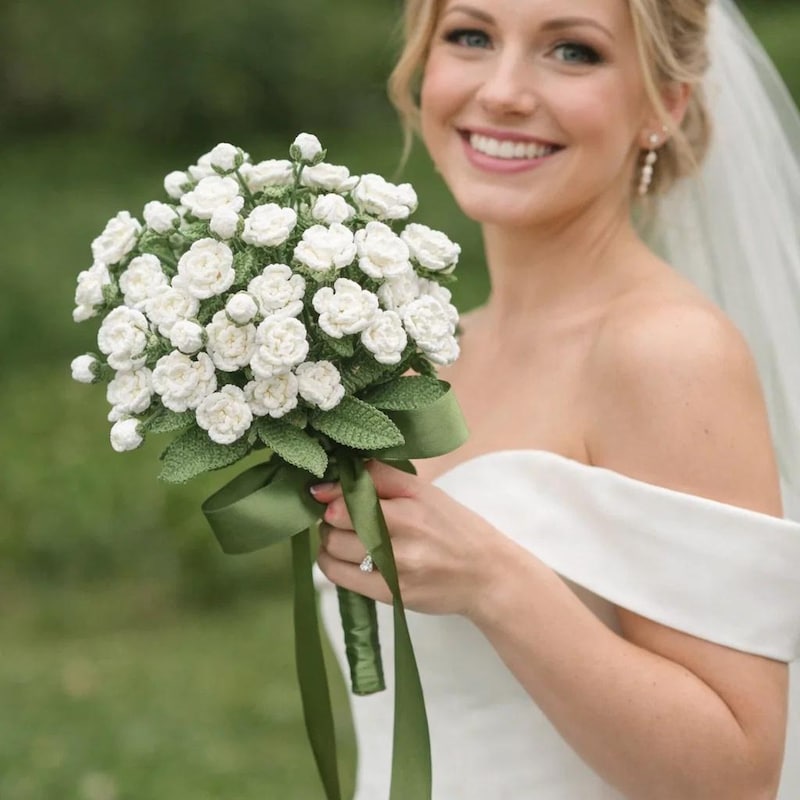 Jasmine Bridal Bouquet - Etsy