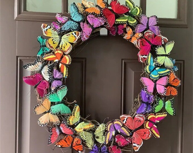 Butterfly Door Hanger, Front Door Decoration, House Warming Gift - Etsy