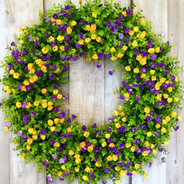 Large Spring Wreath - Etsy