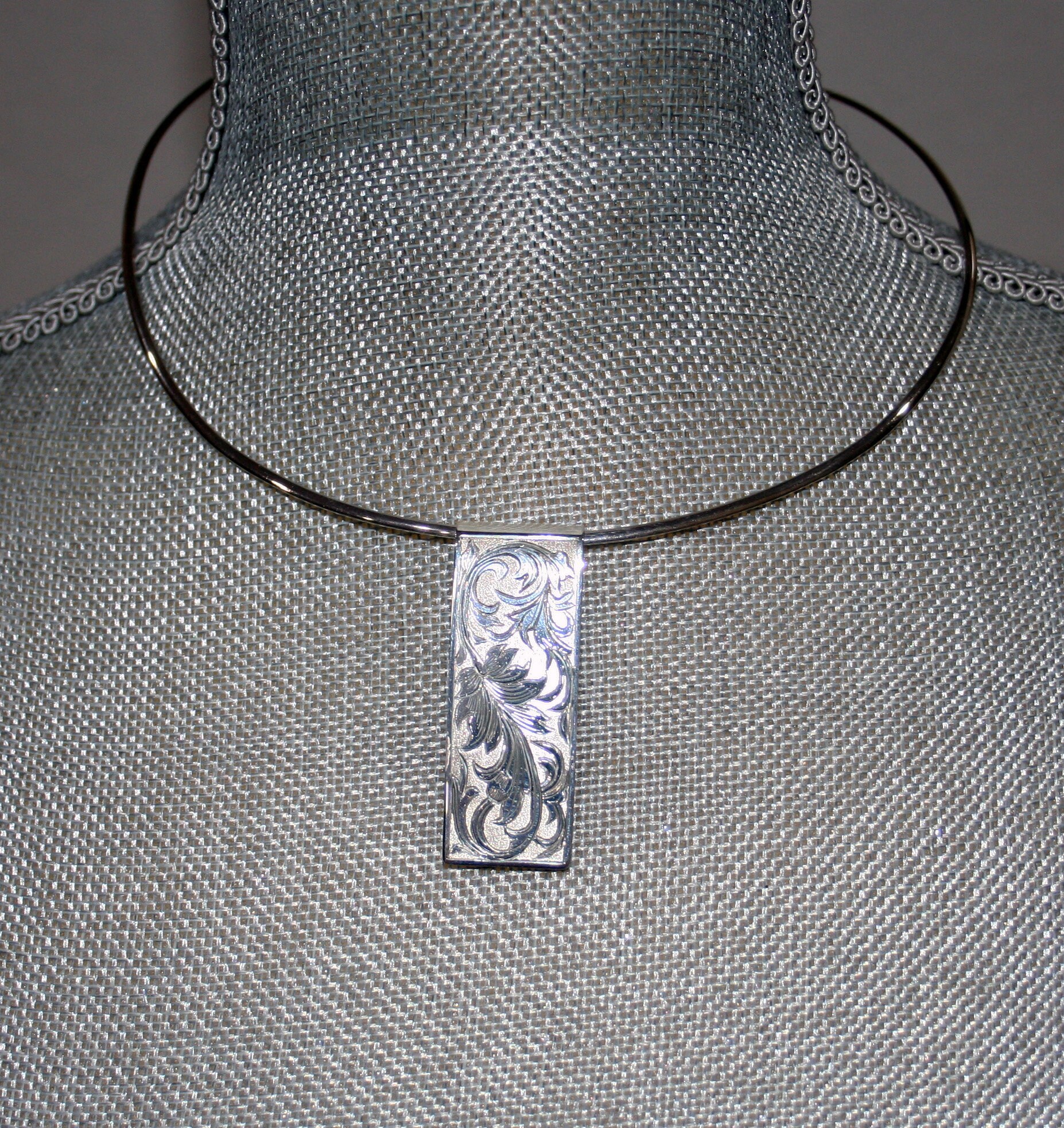 Unisex Hand Engraved Sterling Silver Money Clip or Card Holder or ...