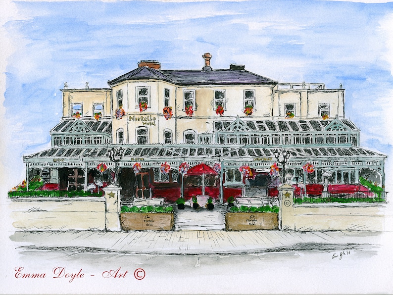 Bray Pub - the Martello, Bray, Co. Wicklow, Ireland - Etsy