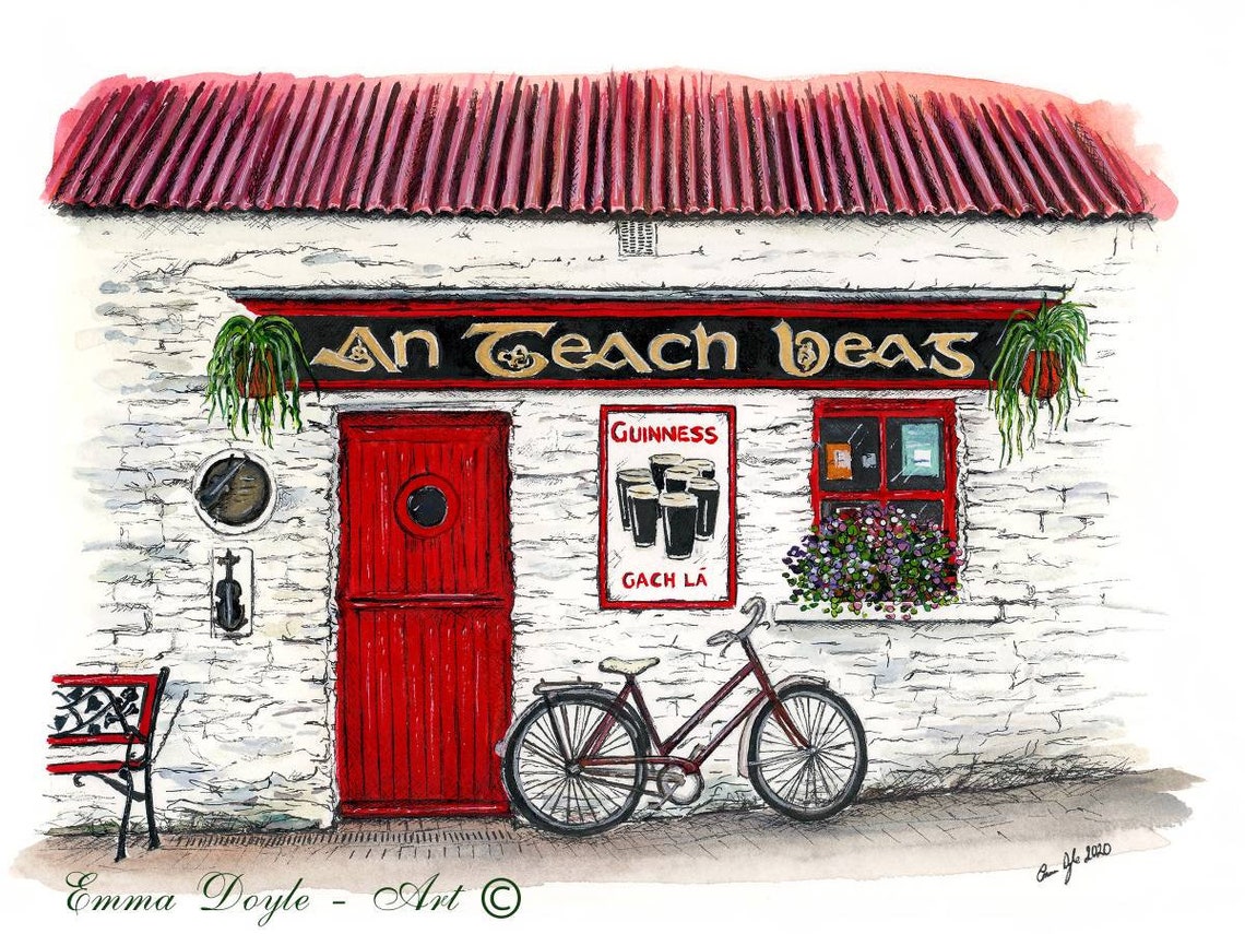 Irish Pub an Teach Beag Clonakilty Co. Cork Ireland - Etsy