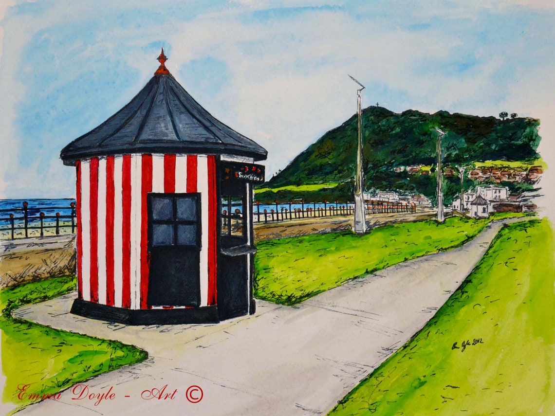 Bray Seafront - Kiosk - Bray Head, Co. Wicklow, Ireland - Etsy