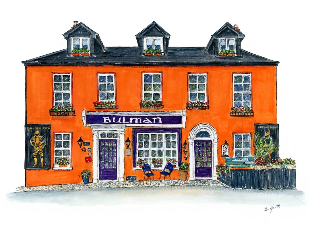 Irish Pub - the Bulman Bar, Kinsale, Co. Cork, Ireland - Etsy