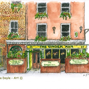 Dublin Pub - the Ginger Man, Dublin, Ireland - Etsy