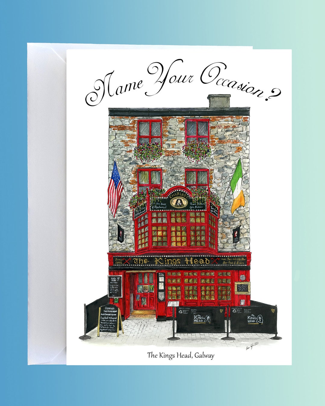 Personalised Irish Greeting Card - for That Special Occasion! - Etsy