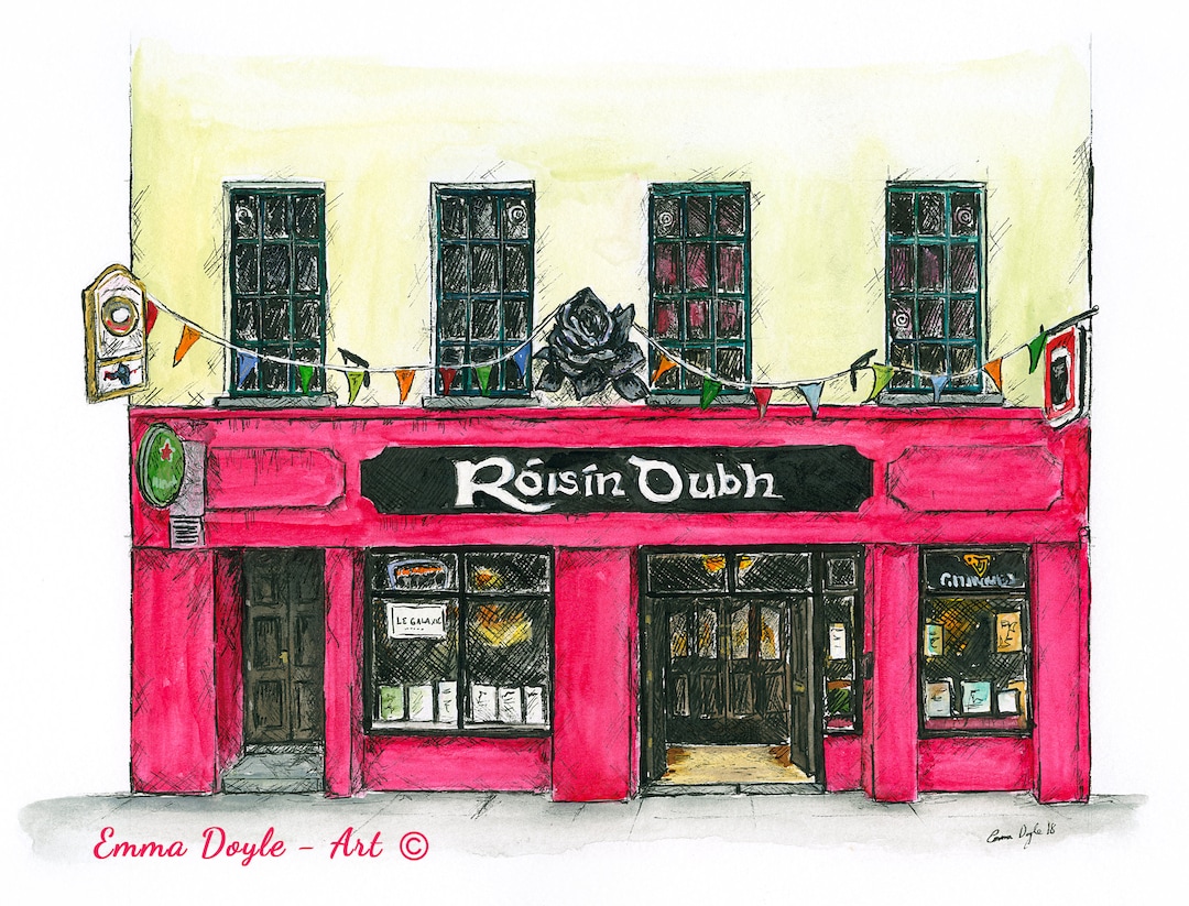 Irish Pub - Róisín Dubh , Galway, Ireland - Etsy
